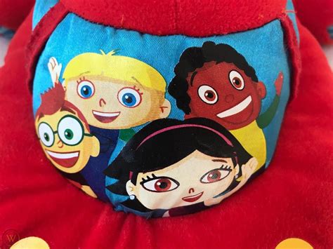 Little Einsteins Plush Disney Stuffed Pat Pat Rocket 11” Clean Bright Red 1959375010