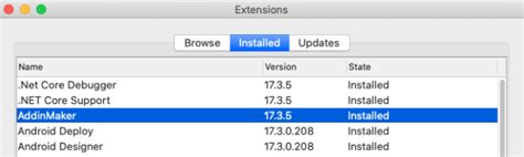 Monodevelop How To Create An Extension For VS Studio For Mac Stack Overflow