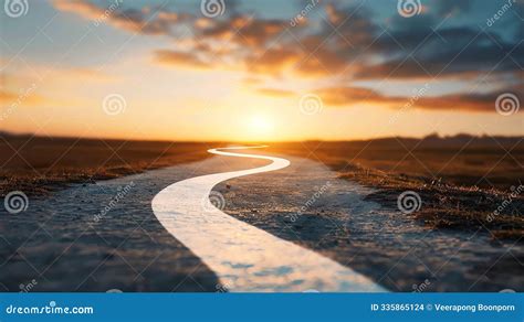Entrepreneurship Journey Path With Various Entrepreneurial Stages Royalty Free Stock Image