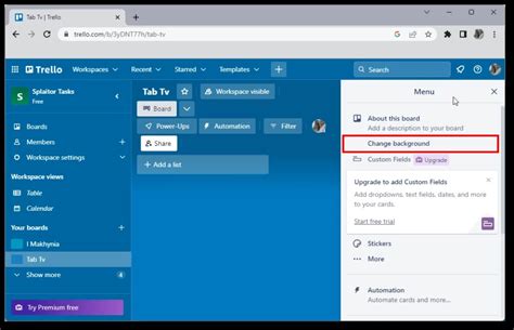 Como Mudar O Fundo Em Trello Pttab