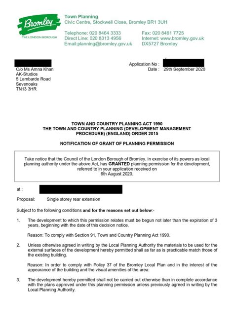 Bromley Council Planning Application Forms Bromley Council Planning Application Forms