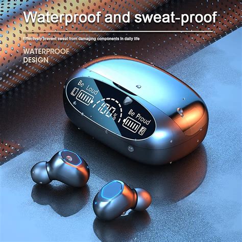 Wireless Earbudsbluetooth 53 Powerful Bass True Wireless Headphones