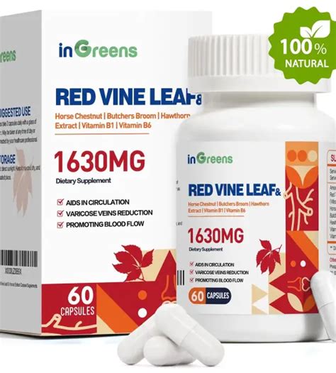 Red Vine Leaf Extract Capsules In Pakistan