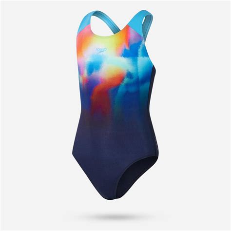 Digital Placement Splashback Badpak Meisjes Voor Training Twin Sport