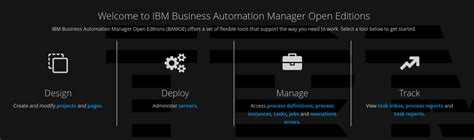 One Shot Installation Of Ibm Business Automation Manager Open Editions