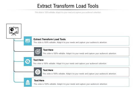 Extract Transform Load Tools Ppt Powerpoint Presentation Show Examples