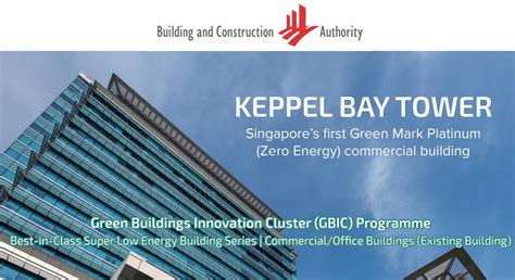 Keppel Bay Tower Singapores 1st Commercial Building Awarded With Bcas Green Mark Platinum