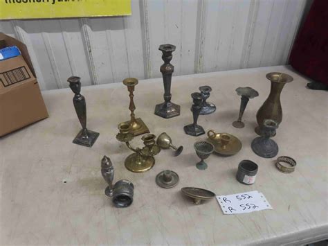 Silverwarebrass Candlier Vases And More