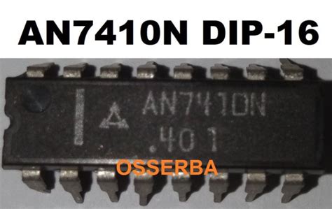 An7410n Dip 16 Fm Stereo Multiplex Demodulator Ic Lazada Indonesia