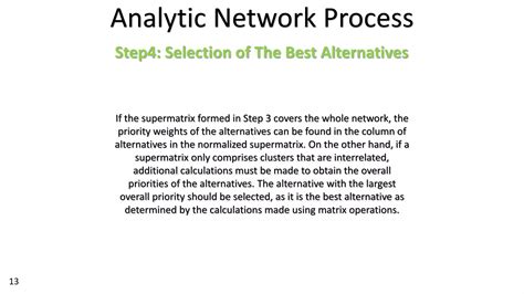Analytic Network Process Pptx Physics Science