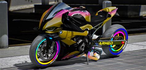 Bmw M1000rr Twin Turbo Drag Rainbow Custom Dk Fivem
