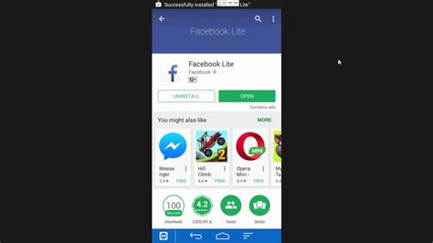 How To Download And Install Facebook Lite On Android Device Mobile