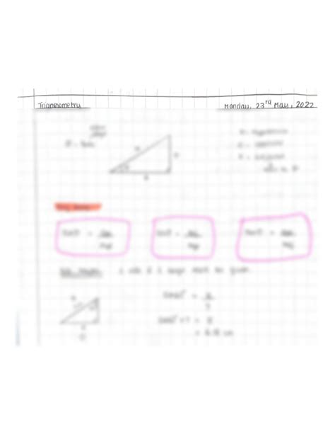 Solution Gcse Maths Trigonometry Studypool