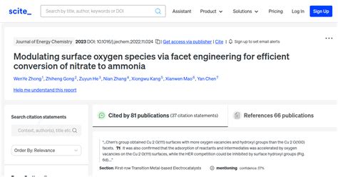 Modulating Surface Oxygen Species Via Facet Engineering For Efficient Conversion Of Nitrate To