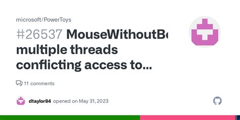 Mousewithoutborders Multiple Threads Conflicting Access To Settingsjson · Issue 26537