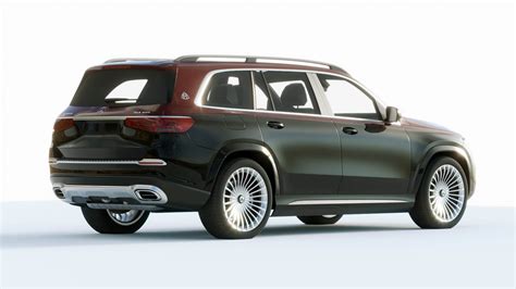 Mercedes Benz Gls600 Maybach 2021 3d Model By Bug Irl