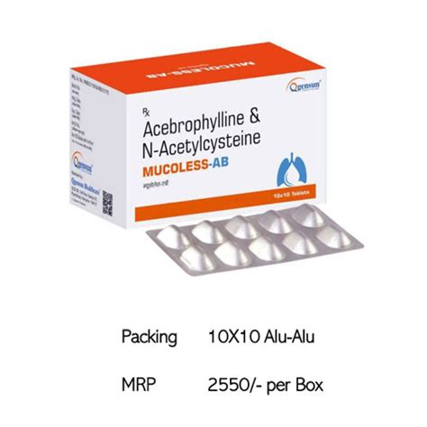 Mucoless Ab Tablets Qgensun Healthcare