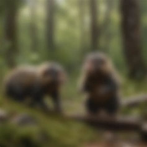 Foraging Behavior Of Common Marmosets