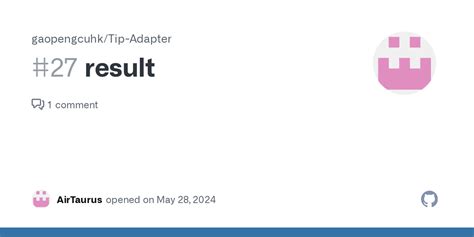 Result Issue Gaopengcuhk Tip Adapter GitHub
