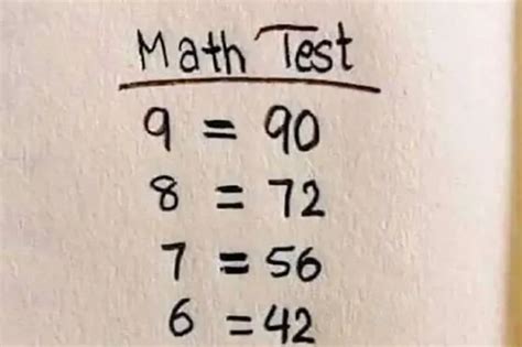 Seemingly Simple Maths Test Question Baffles Millions As They Cant