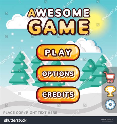 Main Menu Game Interface Kit Creative Ui Templates For Web Mobile And