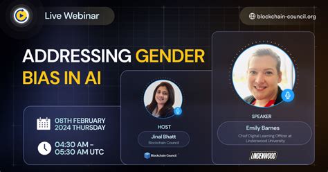 Blockchain Council [free Registration] Addressing Gender Bias In Ai