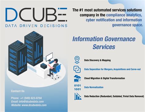 Dcube Data Sciences On Linkedin Our Data Governance Solutions Use A Combination Of Technology