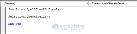 How To Turn On Spell Check In Excel 3 Ways Exceldemy