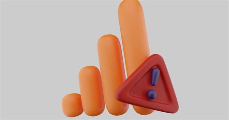 Data Loss Warning Sign 3d Incl Alert And Chart Envato