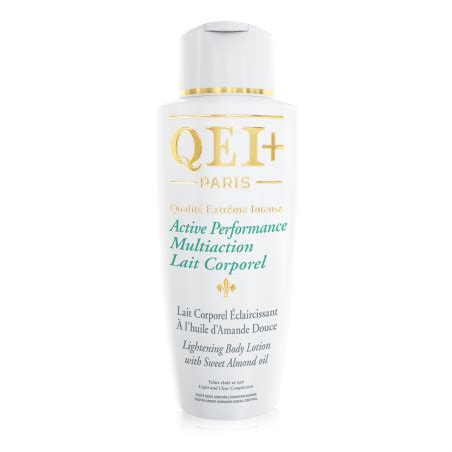 Qei Paris Toning Body Lotion Performance Sweet Almond