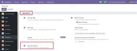Reception Report In Odoo 16 Inventory App Odoo V16 Community Edition Book
