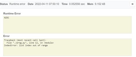 Nzec Error In Python Naukri Code 360