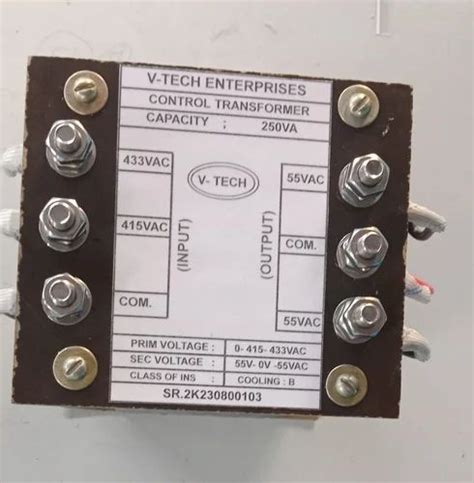 0 2 Kva 250 Va Control Transformer At Rs 2000 In Faridabad Id