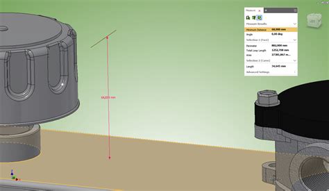 Solved Cant Measure Between Circular Edge And Sketch Line Autodesk