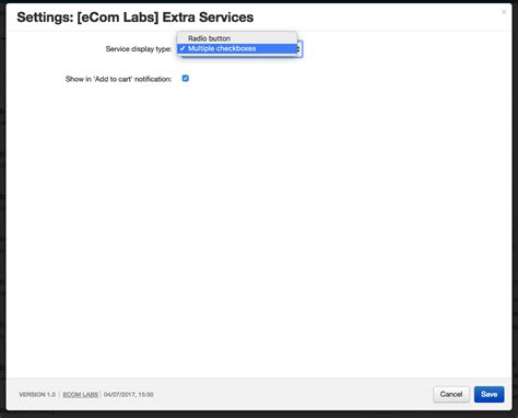 Extra Services Add On For CS Cart And Multi Vendor