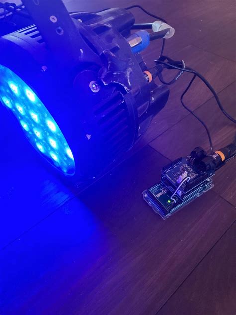 Iot Dmx Controller With Arduino And Stage Monster Live 6 Steps