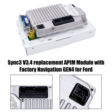 Sync3 V3 4 Replacement Apim Module With Factory Navigation Gen4 For Ford Mad Hornets