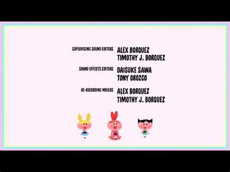 Powerpuff Girls 2016 Ending Credits W Hanna Barbara 2017 Logo