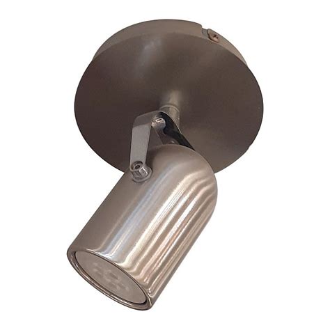 Spot De Sobrepor Hsr Niquel Para 1 Lampada Gu E12 Shopping Dos Lustres