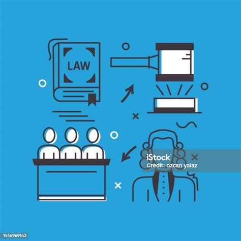 법과 정의 개념 디자인은 편집 가능하며 색상을 변경할 수 있습니다 Criminal Investigation에 대한 스톡 벡터 아트 및 기타 이미지 Criminal