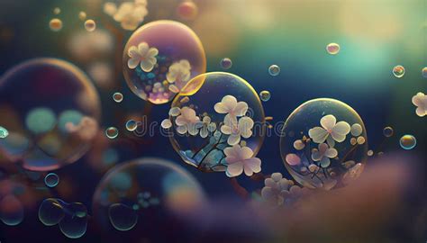 Natural Abstract Shapes In Multi Colored Backdrop Underwater Generated By Ai Stock Illustration