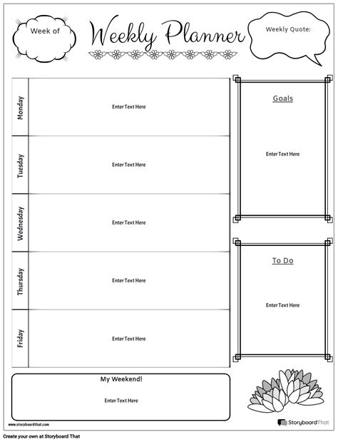 Bw Weekplanner 3 Storyboard Por Nl Examples