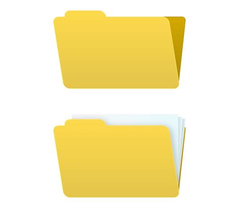 Empty Folder Icon At Collection Of Empty Folder Icon