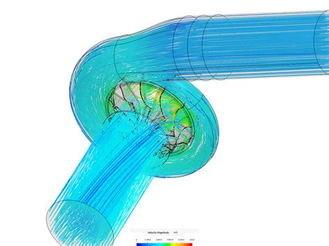 Turbocharger Exhaust Gas Turbine By Jousefm Simscale