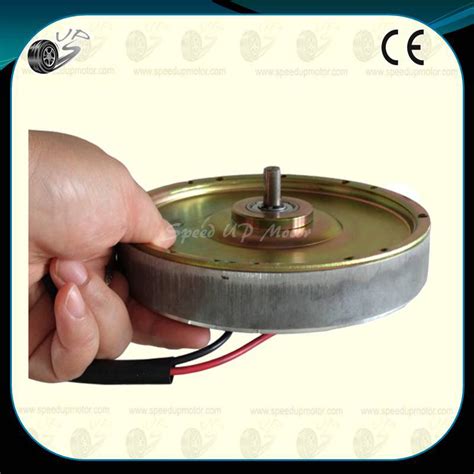 24v250w Flat Brush Pancake Permanent Magnet Dc Motor Printed Armature