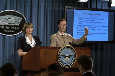 Dvids Images Ellen Embrey And David Chu Present The Findings And Recommendations Of The Task