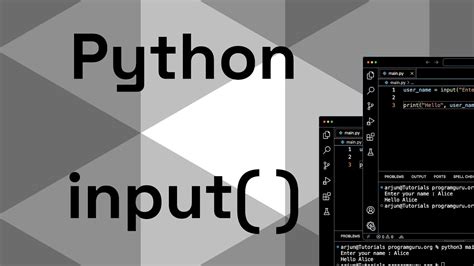 Python - Read Input from User via Console - YouTube