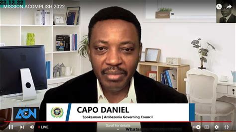 Capo Daniel Condamne Les Exécutions Extrajudiciaires à Nacho Bamenda