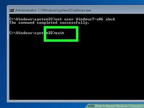 4 Ways To Bypass Windows 7 Password Wikihow