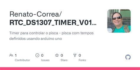 Github Renato Correartcds1307timerv01arduinouno Timer Para